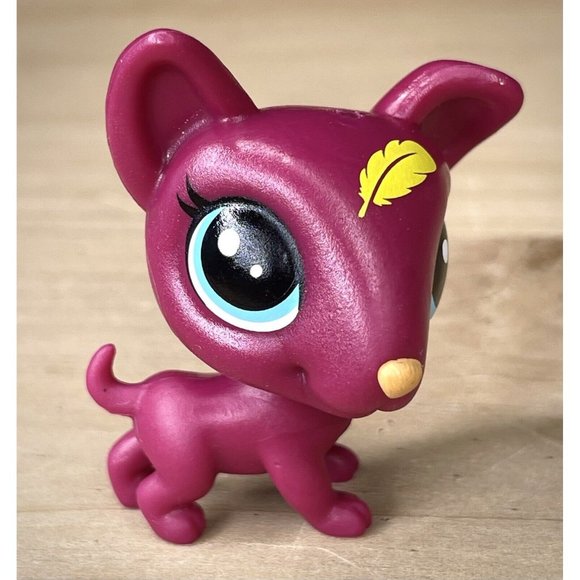 Hasbro | Toys | Lps Littlest Pet Shop Bull Terrier Dog Palmer Lucky ...